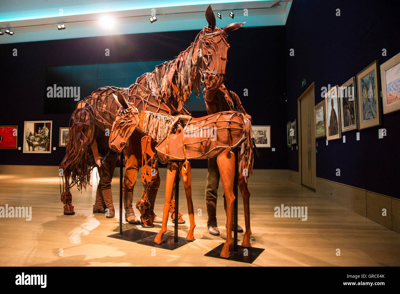 London, UK. 6 September 2016. Photocall at Bonhams with Joey (pictured ...