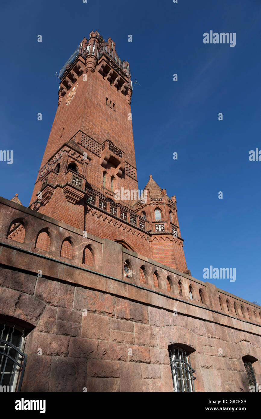 Grunewald Tower From Low Perspective Stock Photo - Alamy
