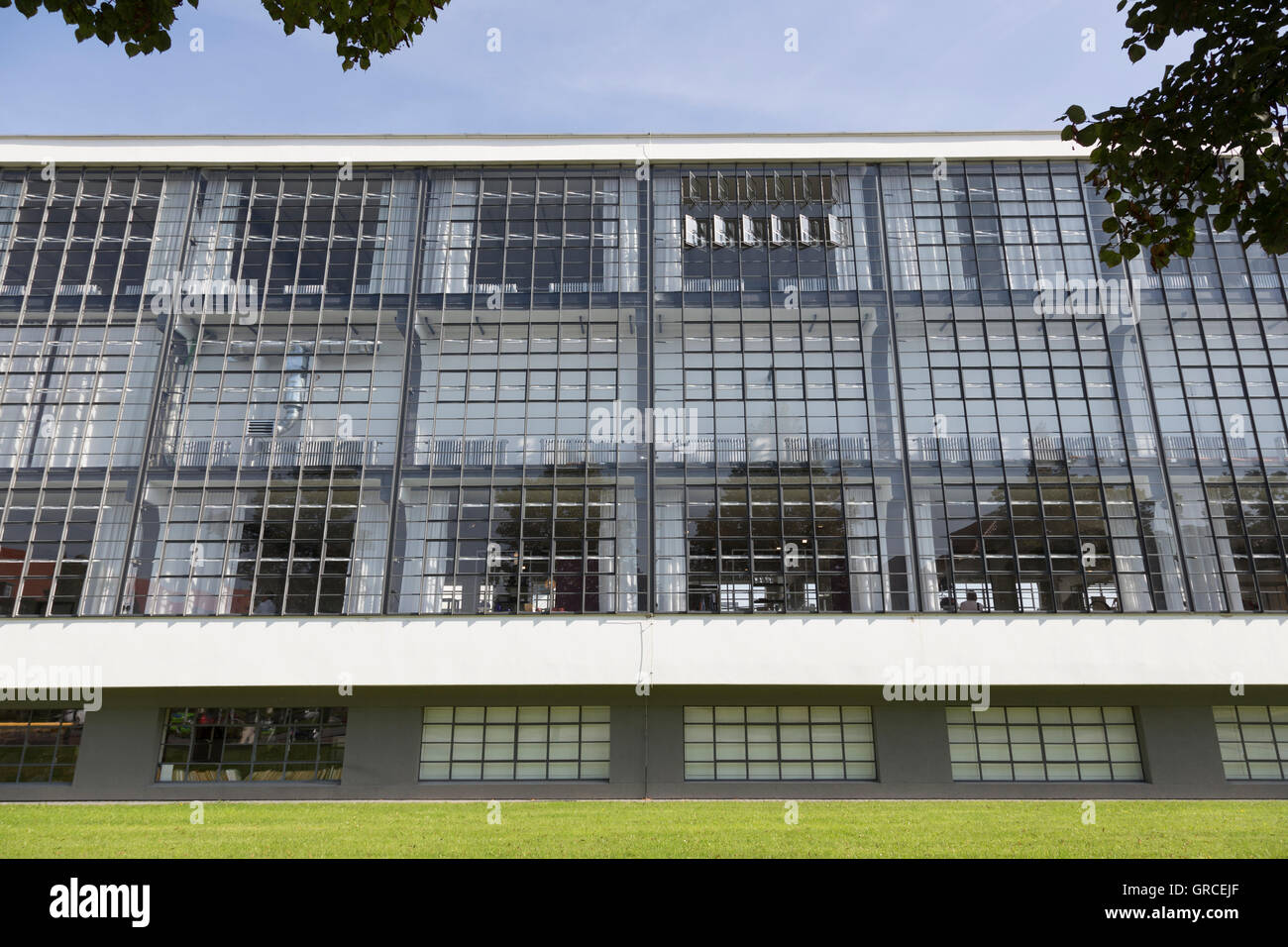 Bauhaus Barred Windows Stock Photo - Alamy