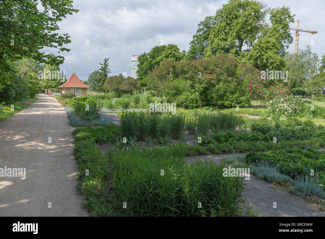 Friendship Island With Buildings Stock Photo - Alamy
