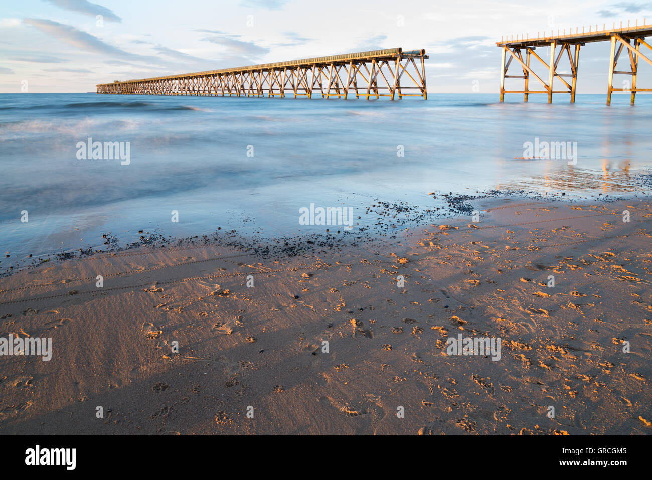 Steetley Pier, Hartlepool, UK Stock Photo - Alamy