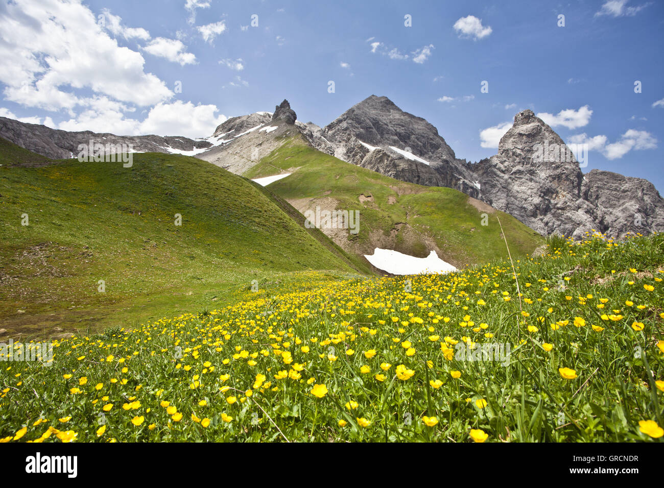 Alp in the mountains hi-res stock photography and images - Alamy