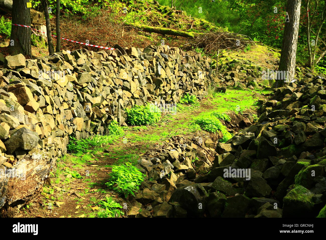 Basalt stone wall hi-res stock photography and images - Alamy