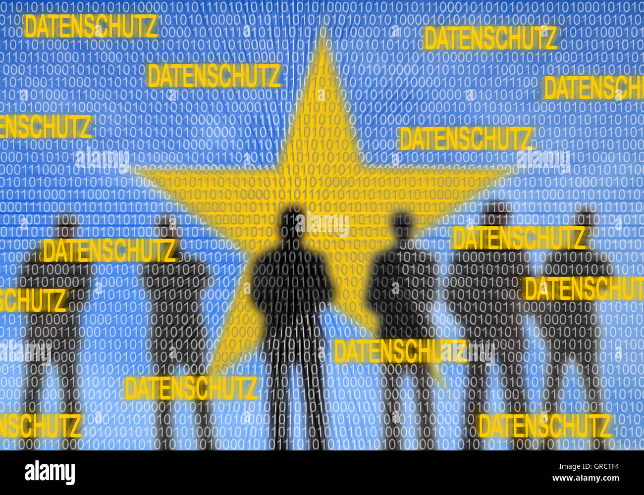 New Data Protection Act In Eu European Union Stock Photo - Alamy