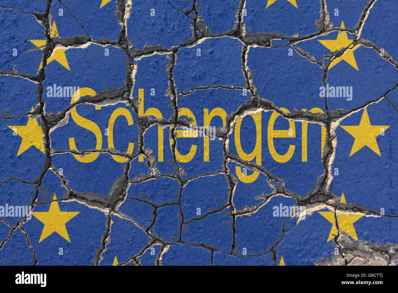 Schengen flags hi-res stock photography and images - Alamy