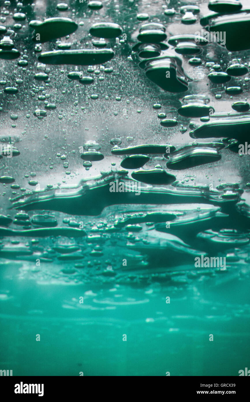 Frozen Lake From Below Stock Photo - Alamy