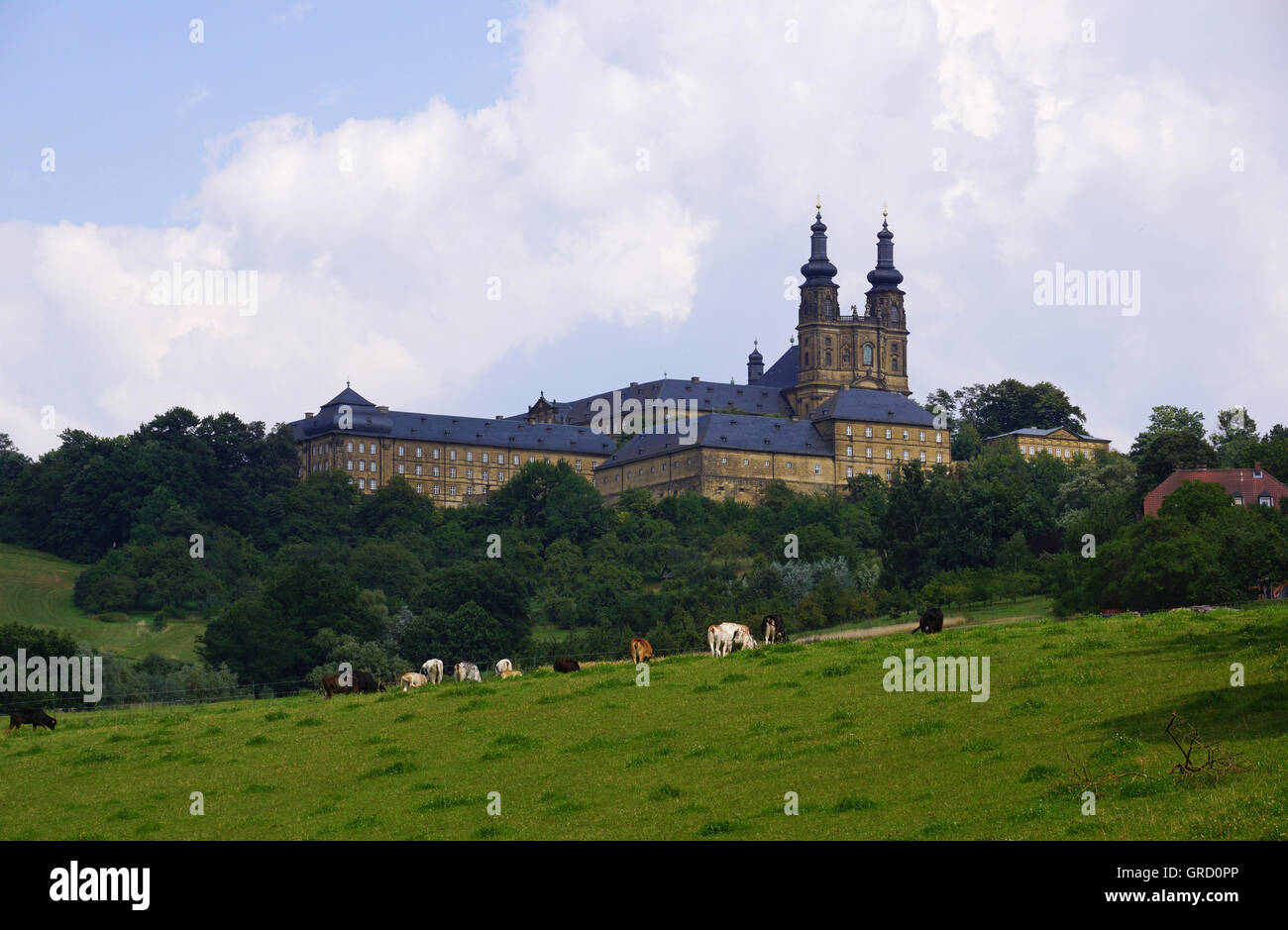 Convent Banz, Upper Franconia, Bavaria, Germany, Europe Stock Photo - Alamy
