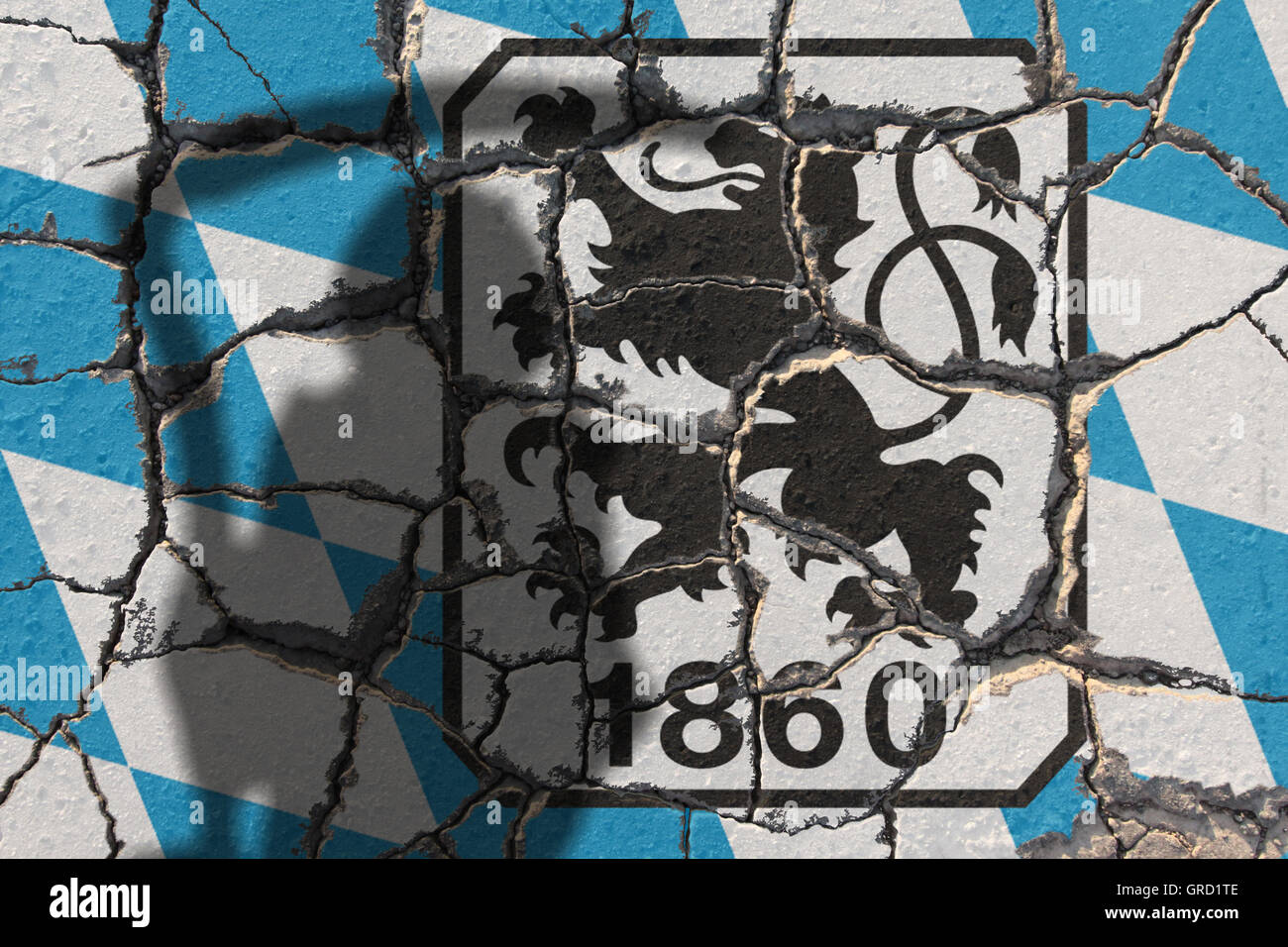 Sign Of 1860 Munich Stock Photo - Alamy