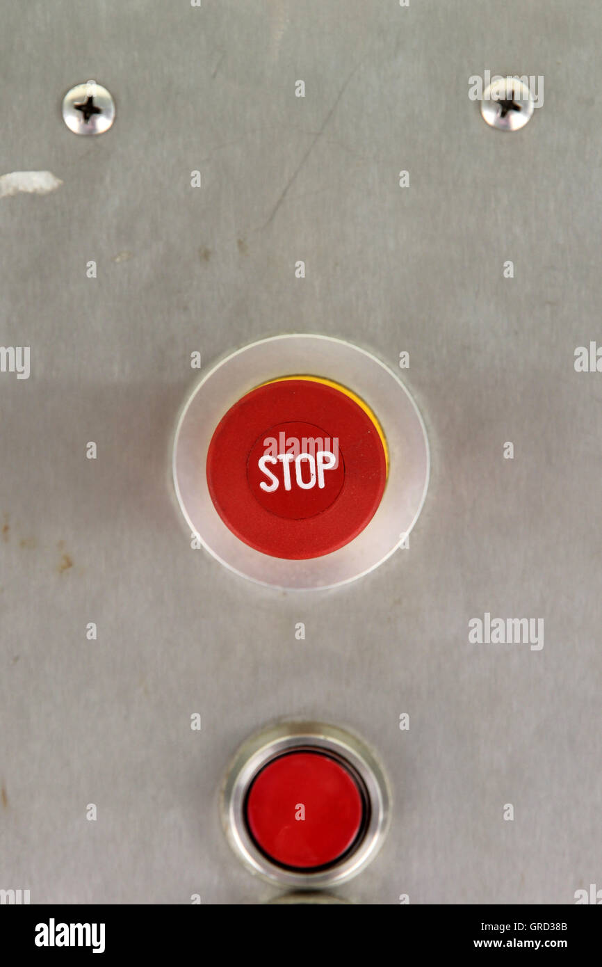 Stop button hi-res stock photography and images - Alamy