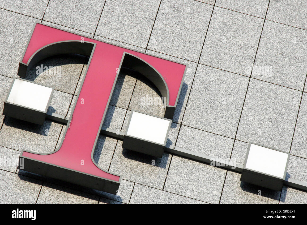 Logo German Telekom Stock Photo - Alamy