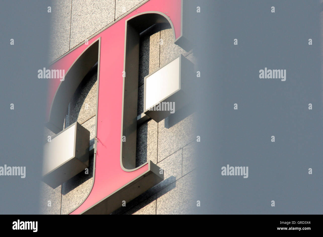 Logo German Telekom Stock Photo - Alamy