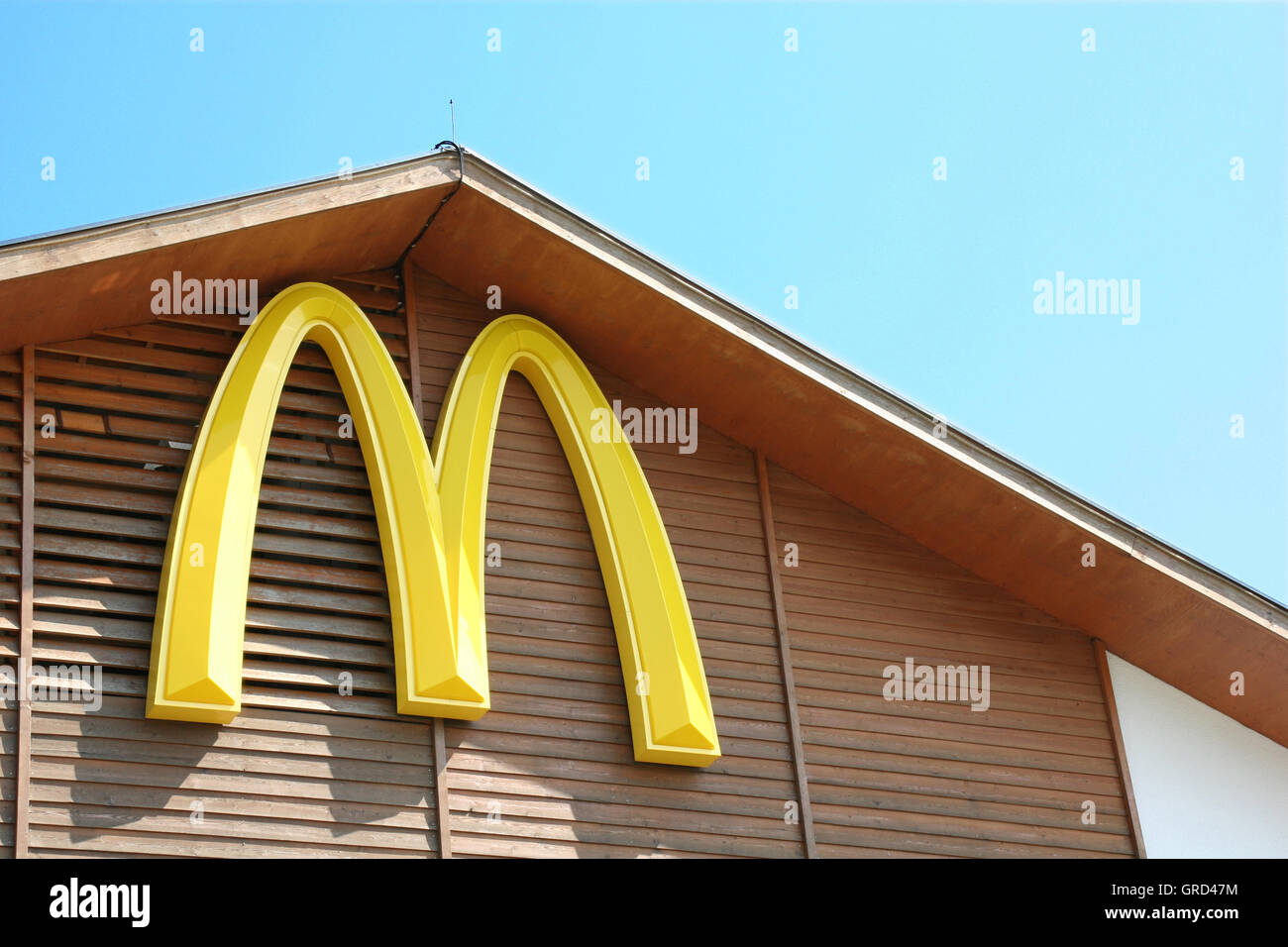 Mc Donald Logo Stock Photo - Alamy