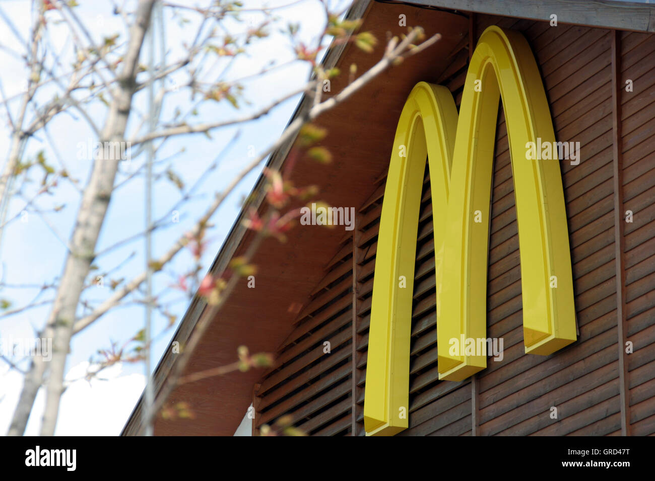 Mc Donald Logo Stock Photo - Alamy