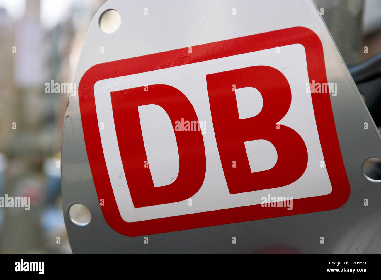 Logo German Railway Stock Photo - Alamy