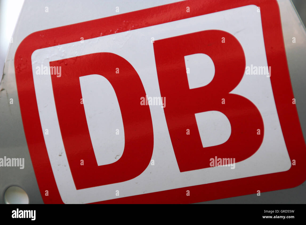 Logo German Railway Stock Photo - Alamy