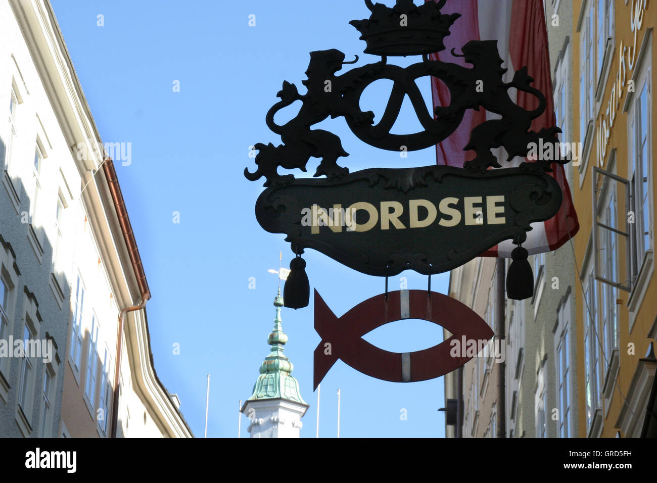 Logo North Sea Stock Photo - Alamy