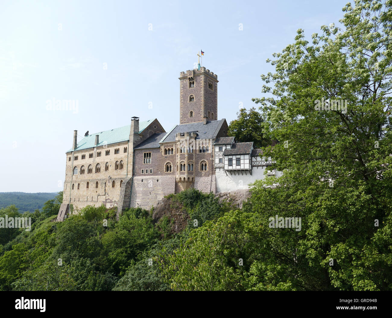 Wartburg castle eisenach thuringian forest hi-res stock photography and ...