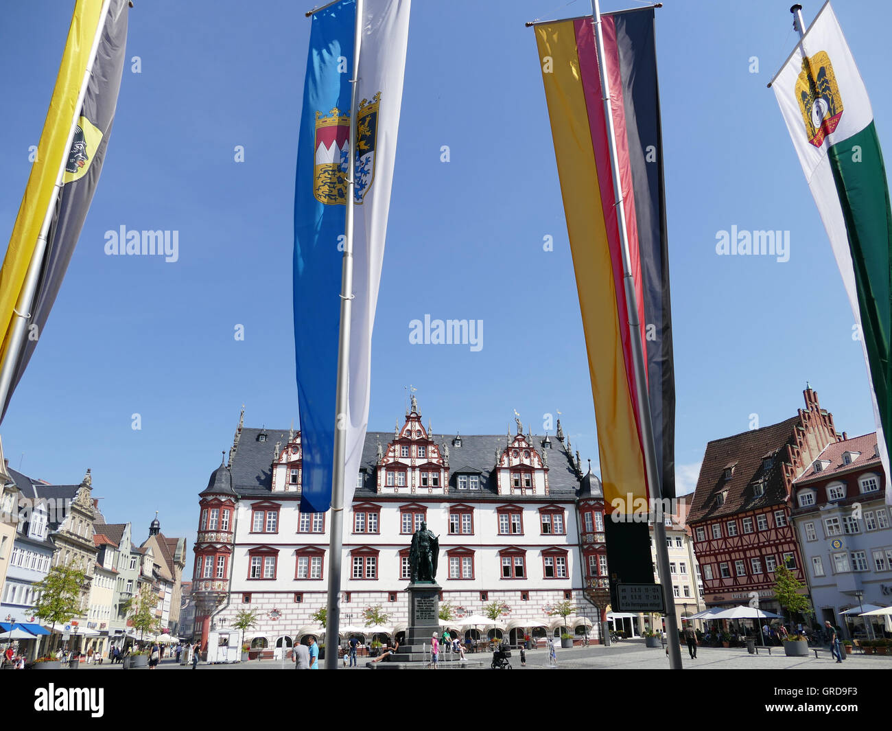 Flag of franconia hi-res stock photography and images - Alamy