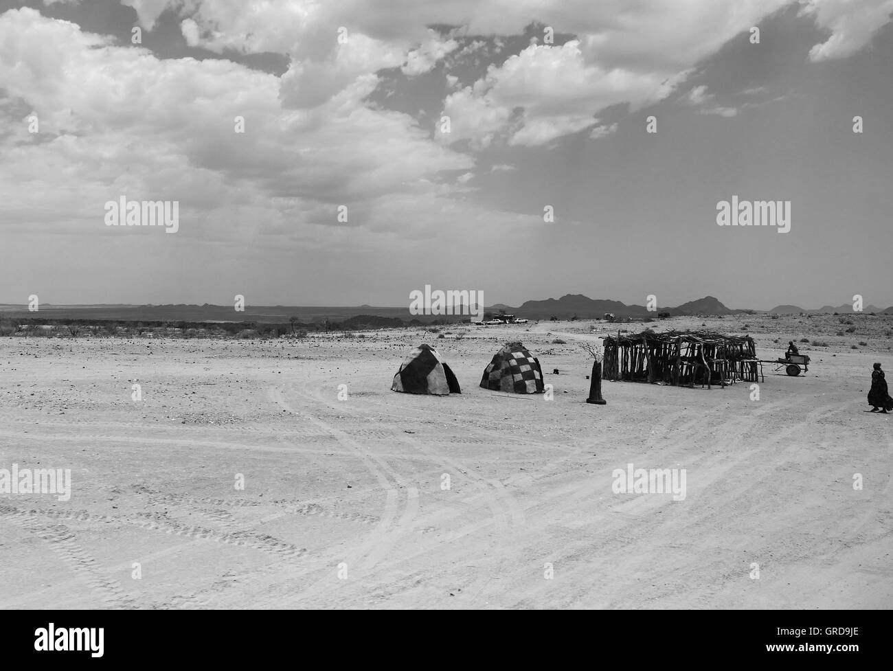 Rural Scene In Namibia Stock Photo - Alamy
