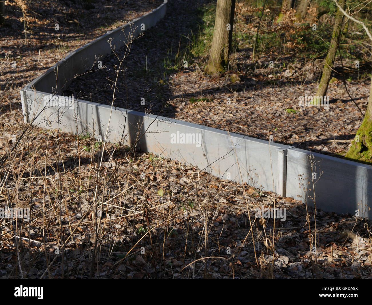 Barrier against toad crossing hi-res stock photography and images - Alamy
