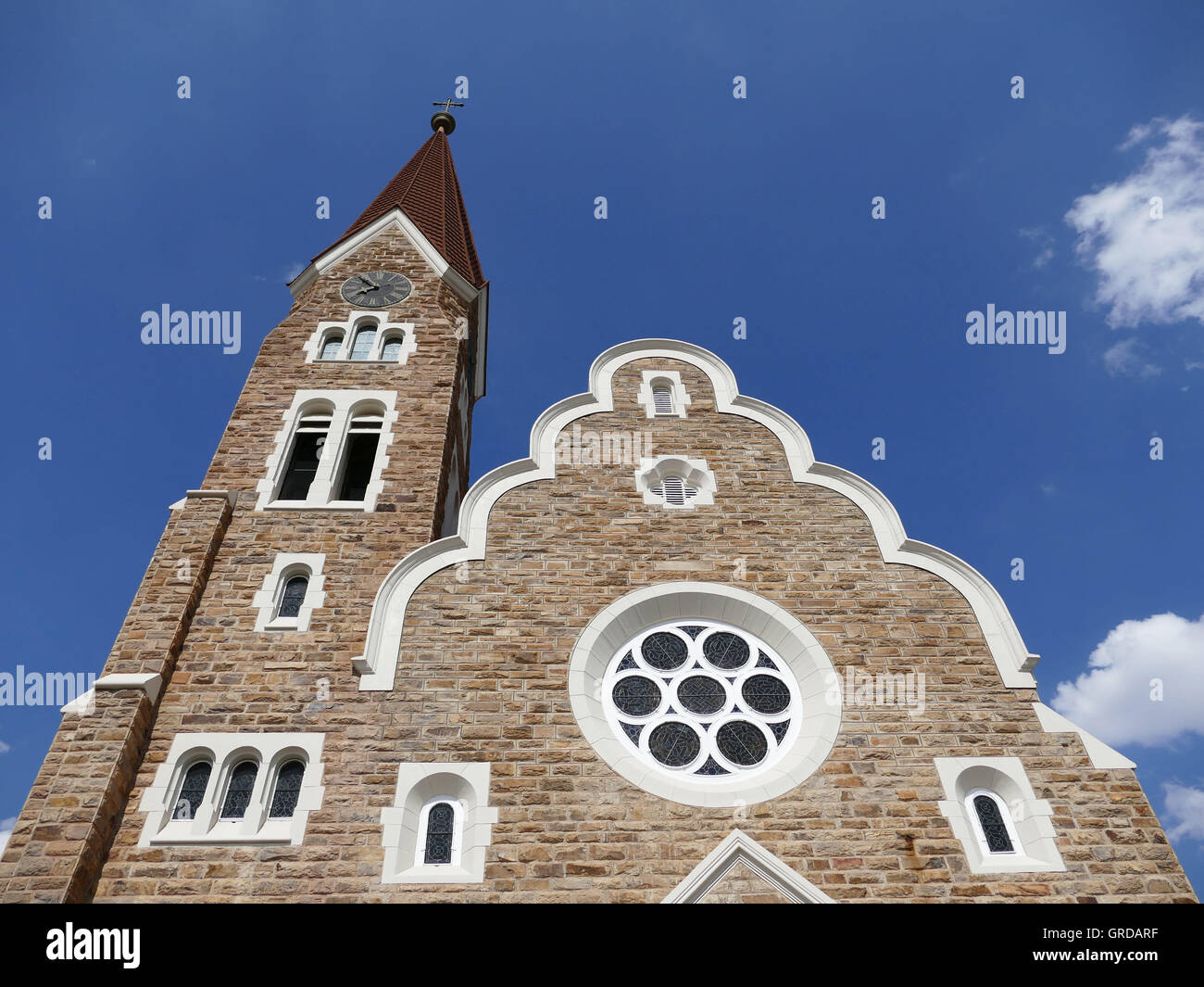 Christ Church In Windhoek, Namibia, Built In 1907 For Evangelical ...