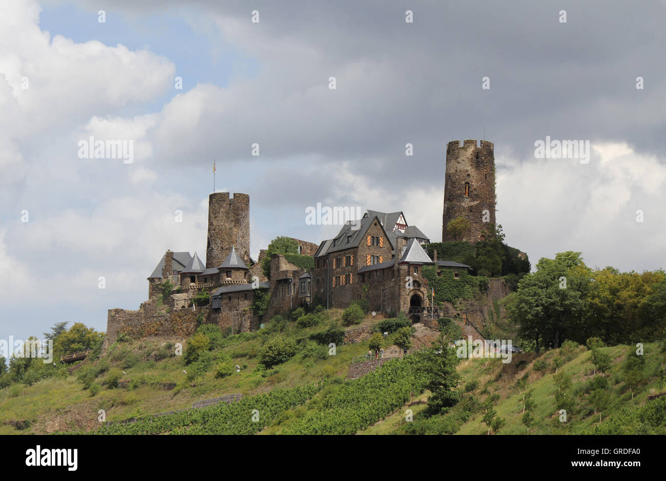 Castle Thurant In Hunsrueck, Rhineland-Palatinate, Germany,Europe Stock ...