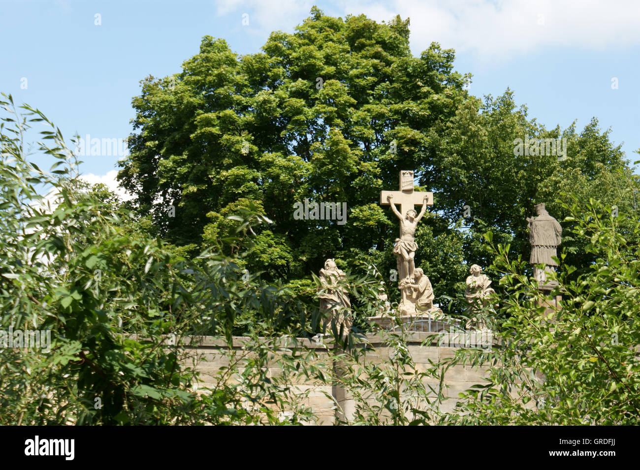 Jesus cross on bridge hi-res stock photography and images - Alamy