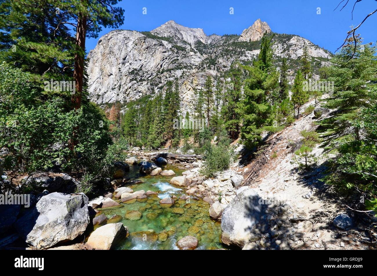 River in Kings Canyon Stock Photo - Alamy