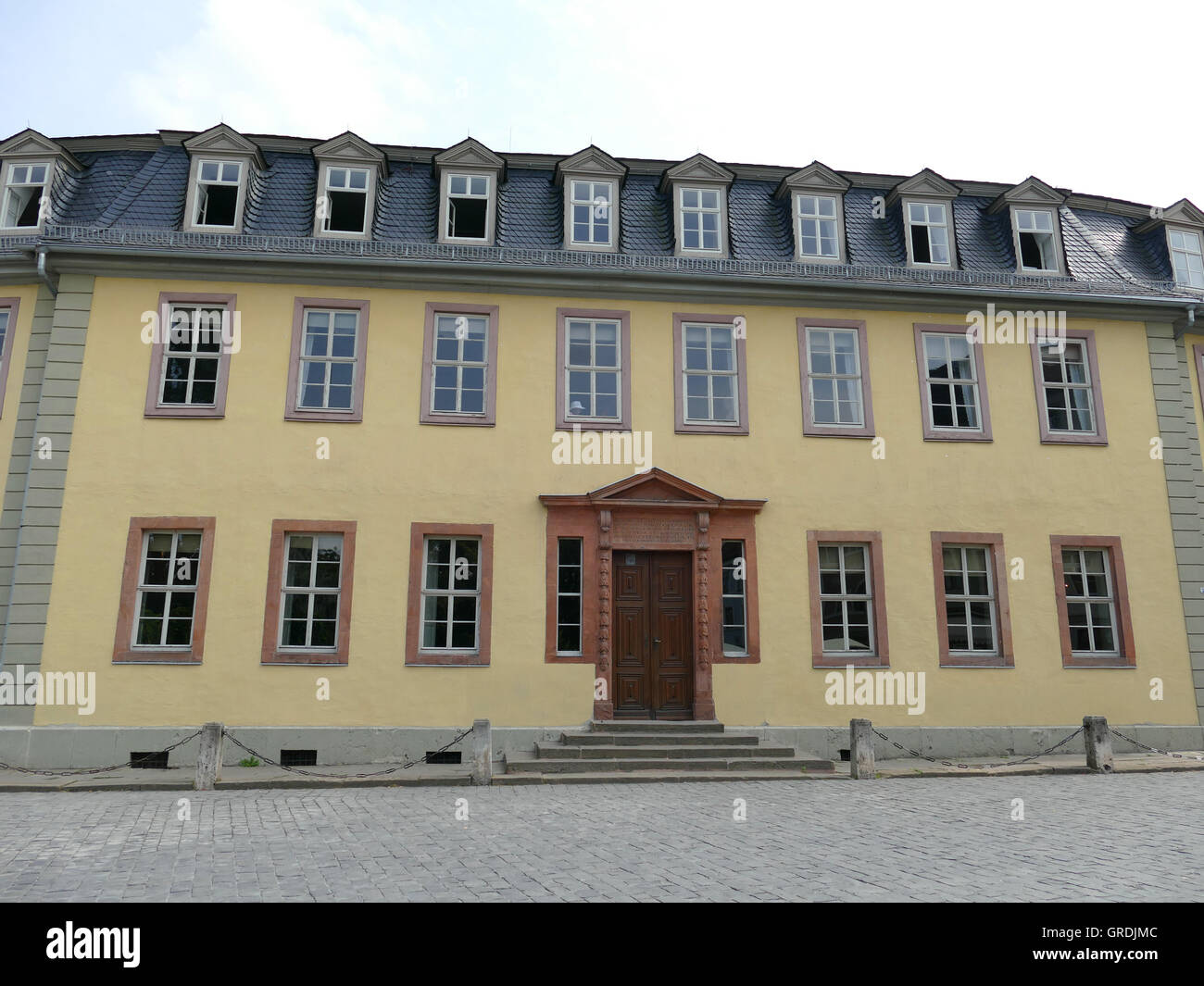 Goethe House In Weimar Stock Photo - Alamy