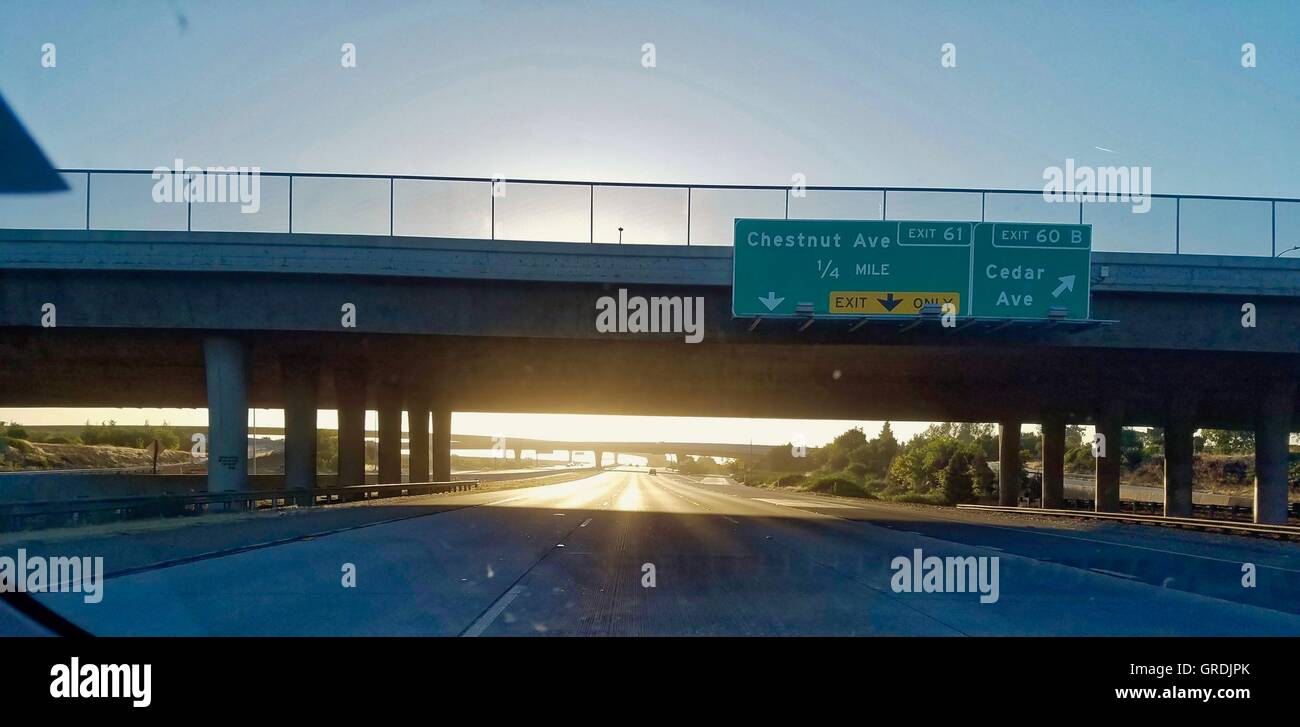 Freeway nature hi-res stock photography and images - Alamy