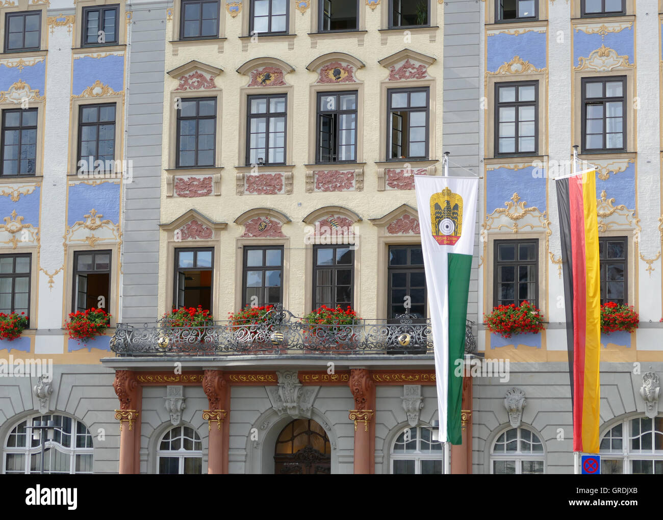 Coburg town hall facade hi-res stock photography and images - Alamy