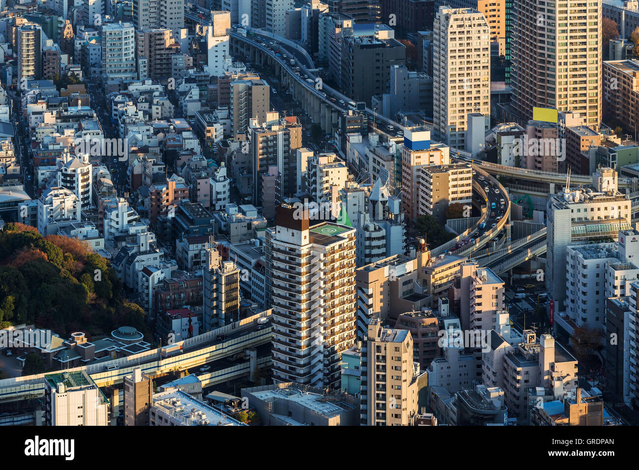 Tokyo Cityscape at Sunset, Japan Stock Photo - Alamy