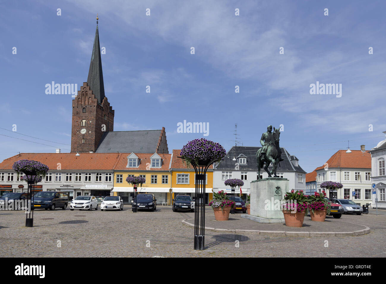 Place Near Downtown Nakskov Stock Photo - Alamy
