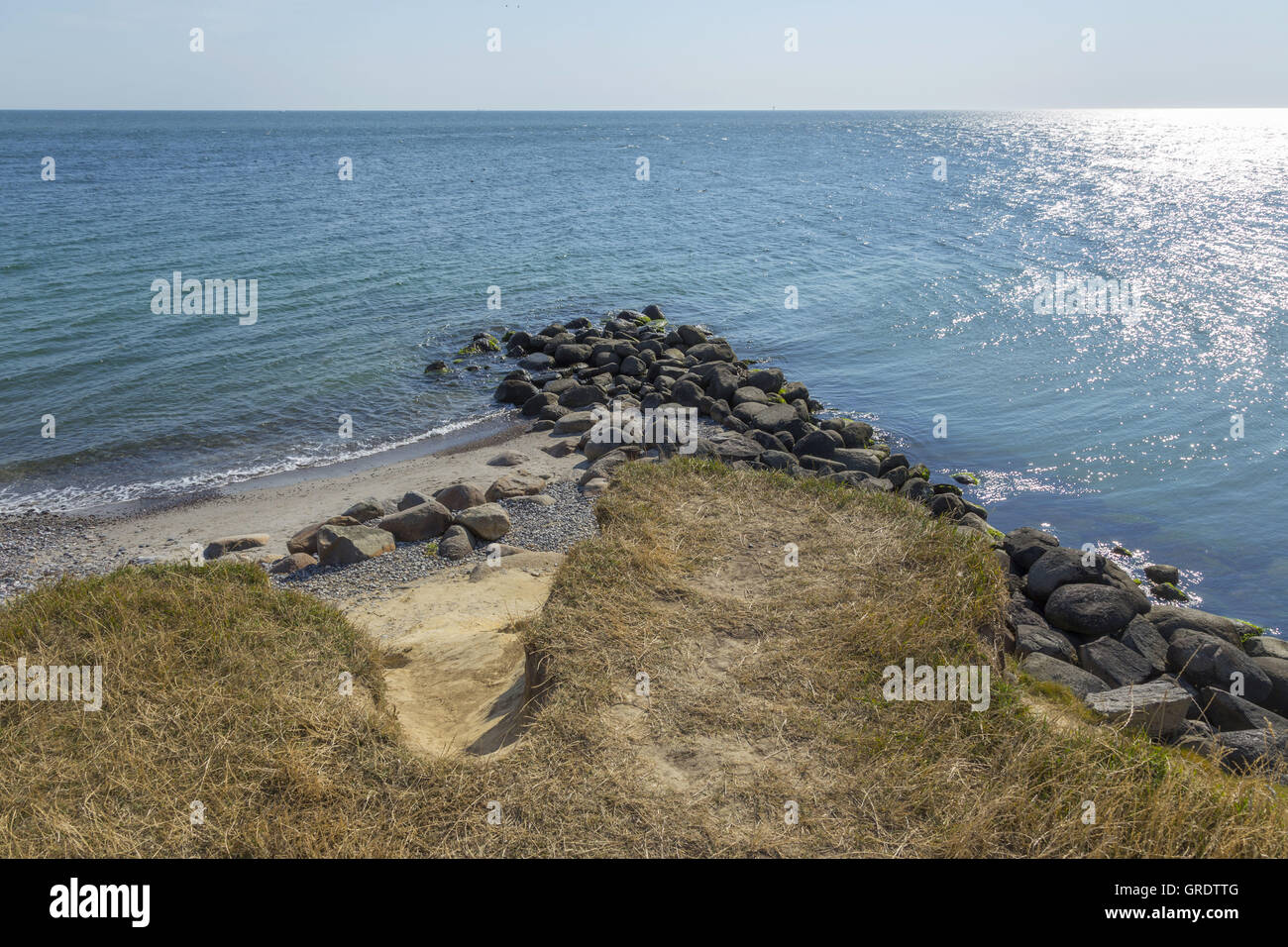 Southernmost Tip Of Denmark In South Falster Near Gedser Stock Photo ...