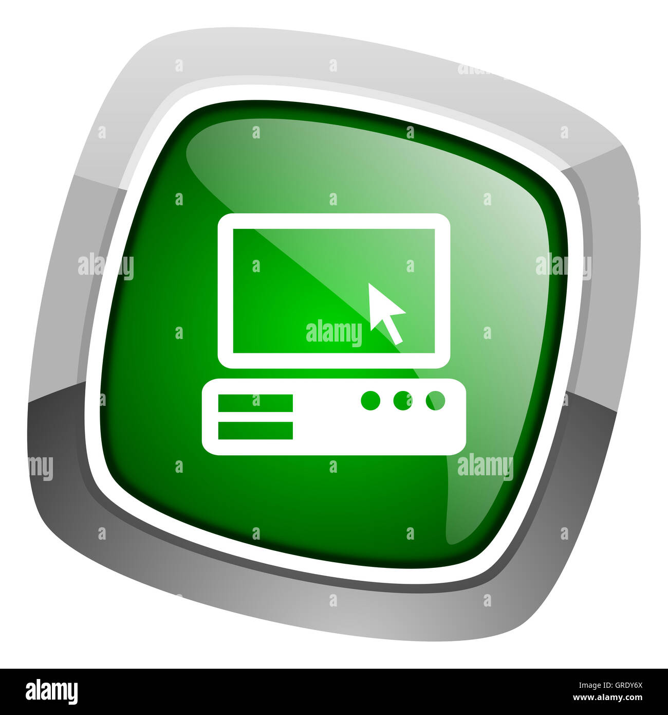 Pc icon hi-res stock photography and images - Alamy