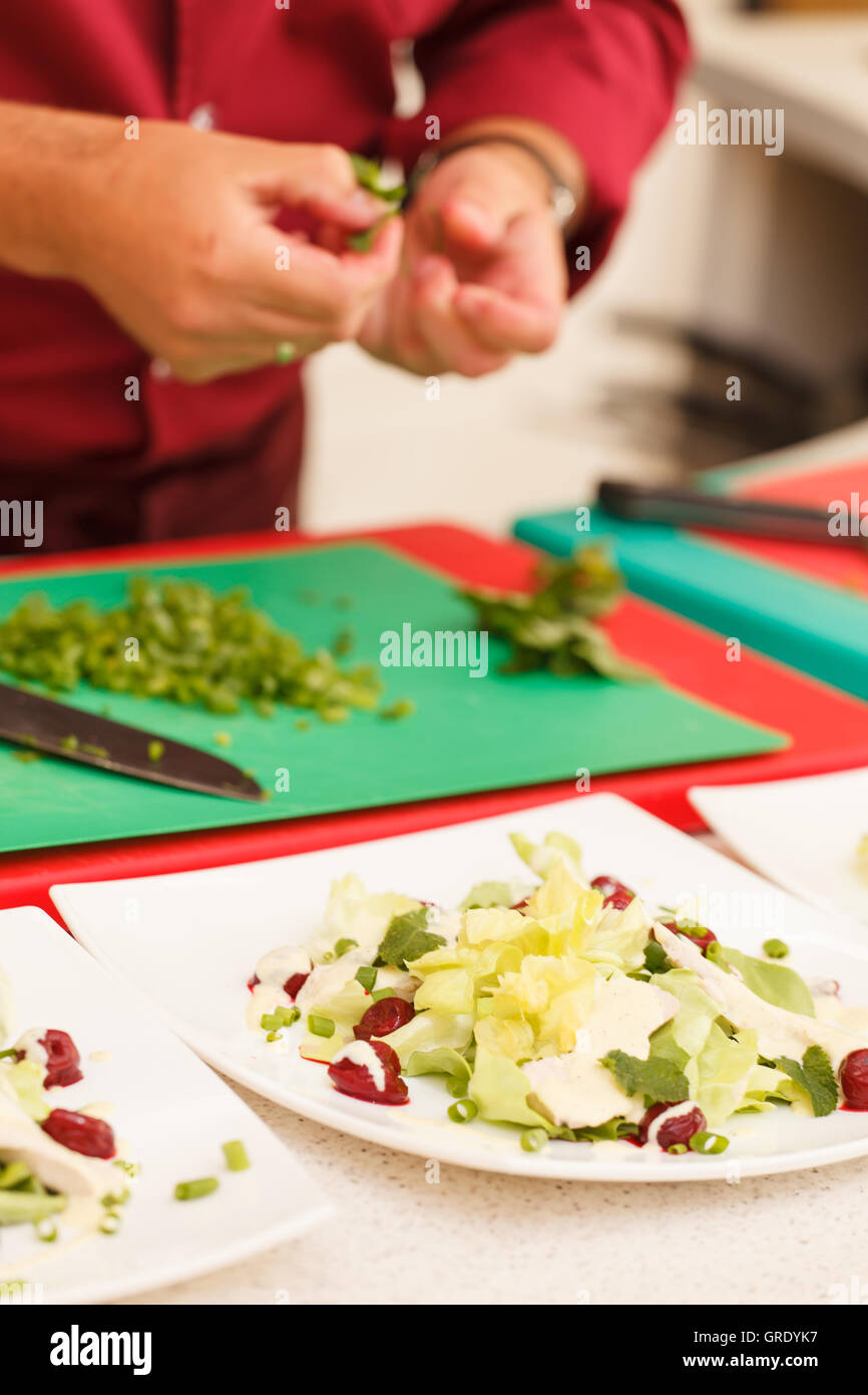 chef at work Stock Photo - Alamy