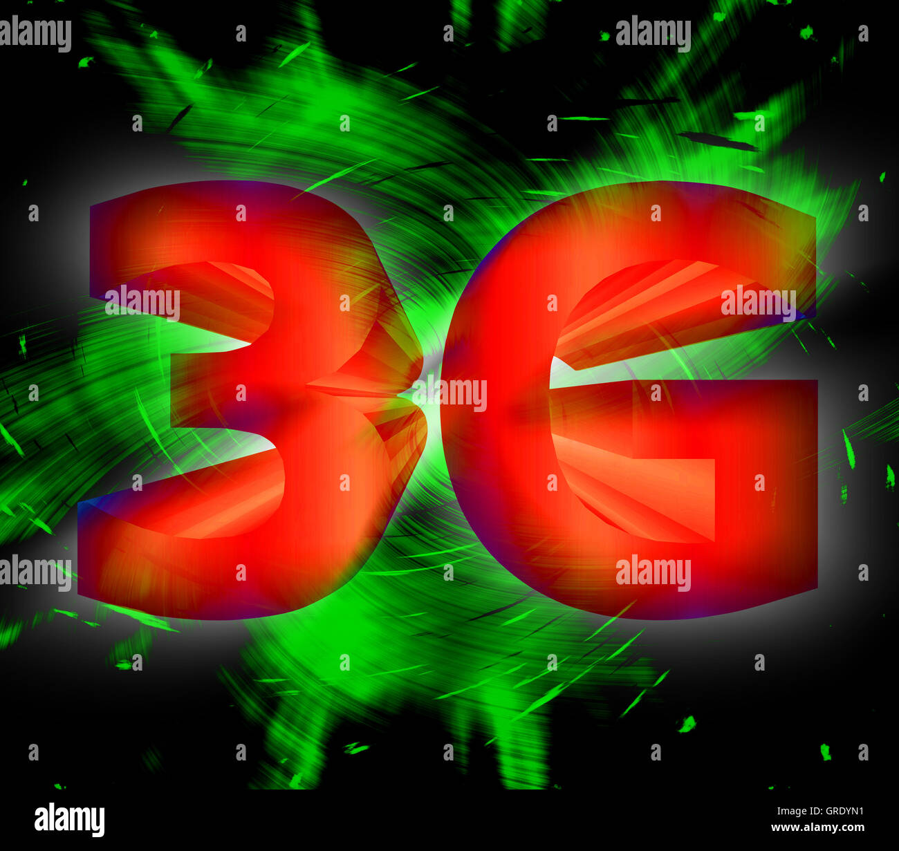 3G network symbol Stock Photo - Alamy