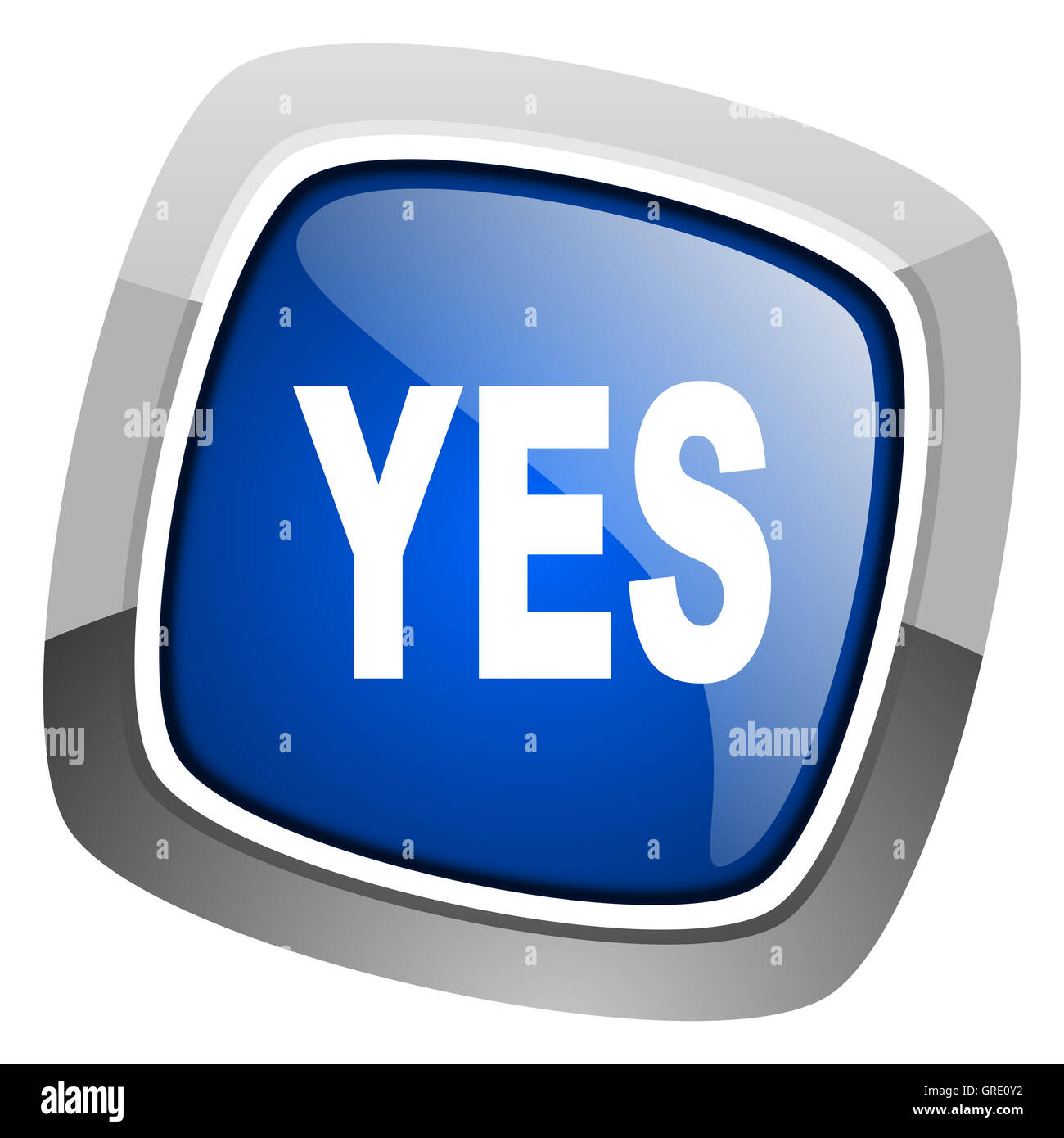 Yes icon hi-res stock photography and images - Alamy