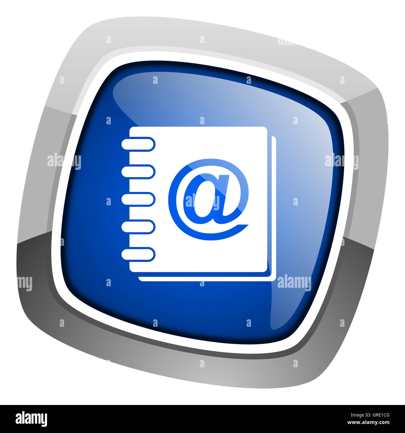 address book icon Stock Photo - Alamy