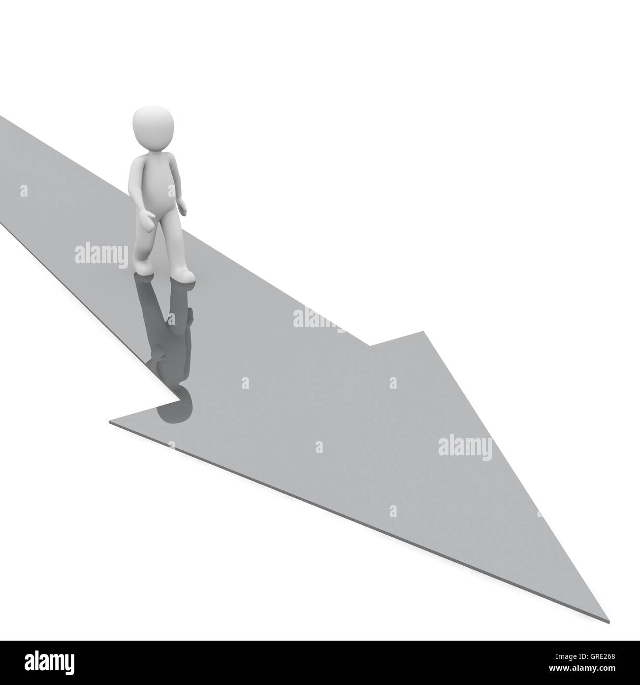 Walking directions Cut Out Stock Images & Pictures - Alamy