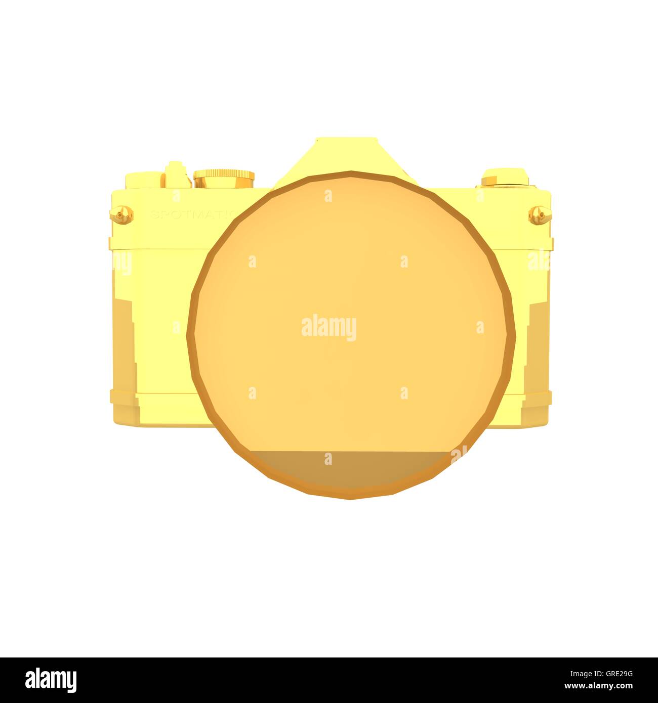 Old school digital camera Cut Out Stock Images & Pictures - Alamy