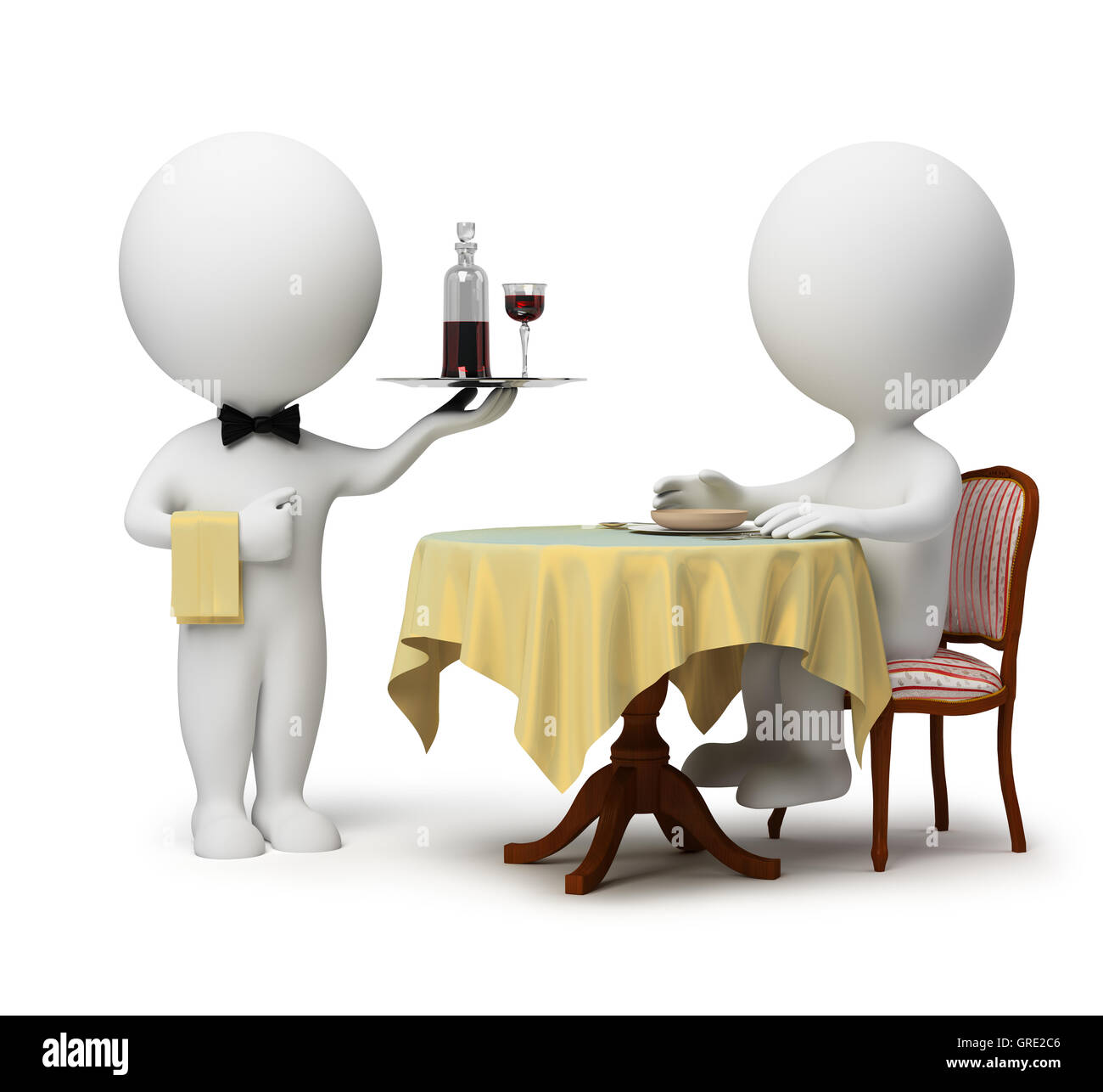 Table people Cut Out Stock Images & Pictures - Alamy