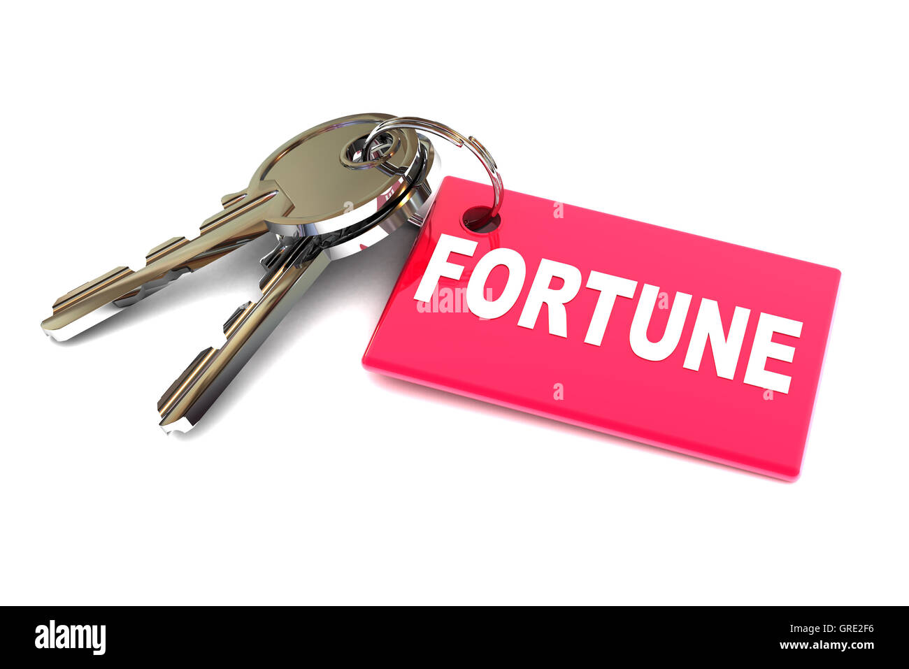 Keys to your Fortune Stock Photo - Alamy
