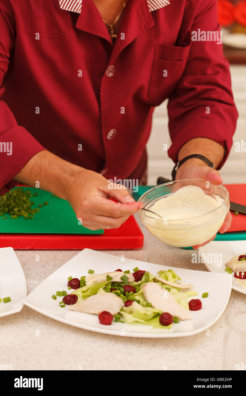 chef at work Stock Photo - Alamy