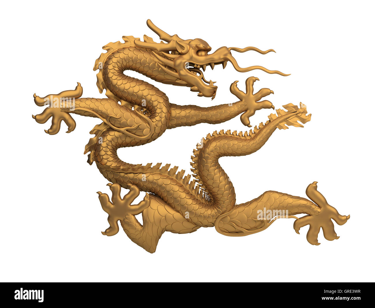 3d dragon hi-res stock photography and images - Alamy