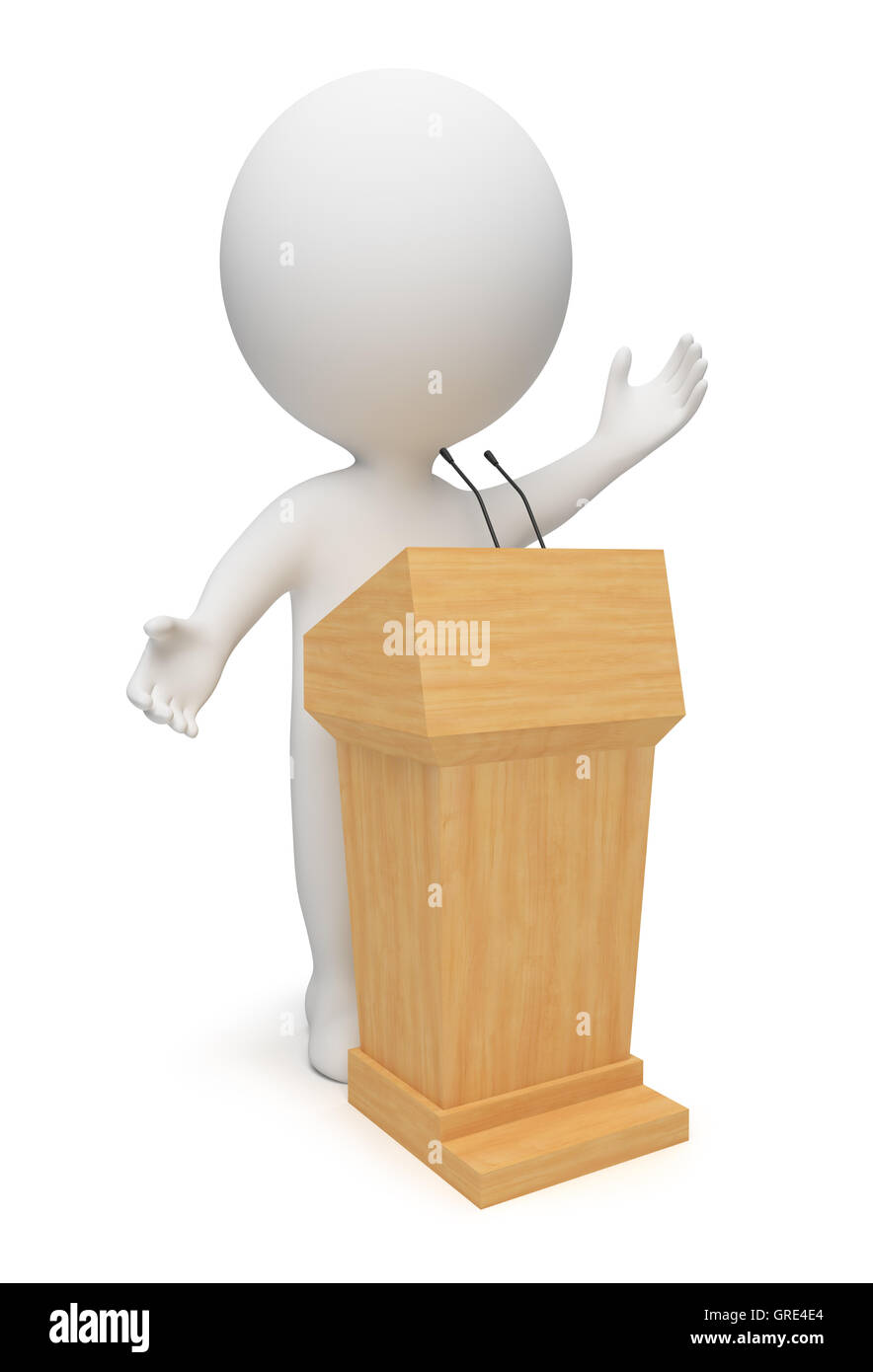 An orator Cut Out Stock Images & Pictures - Alamy