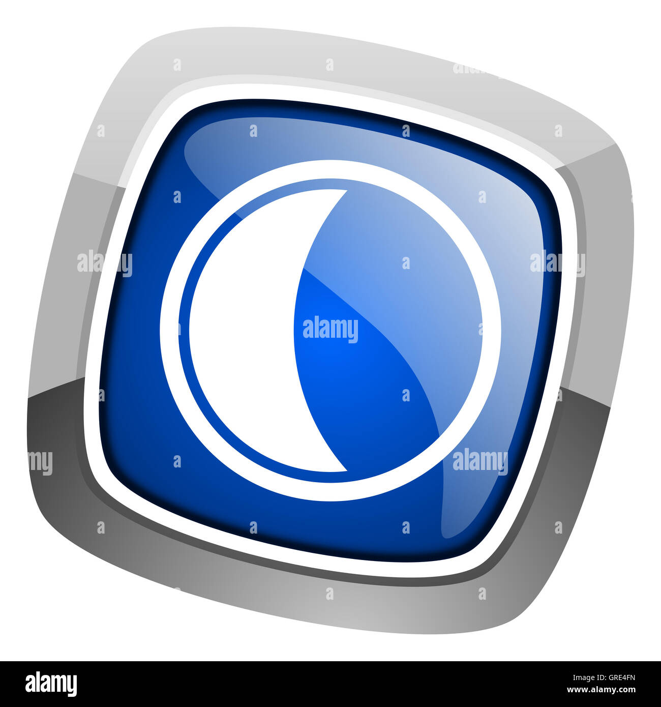 Moon icon hi-res stock photography and images - Alamy