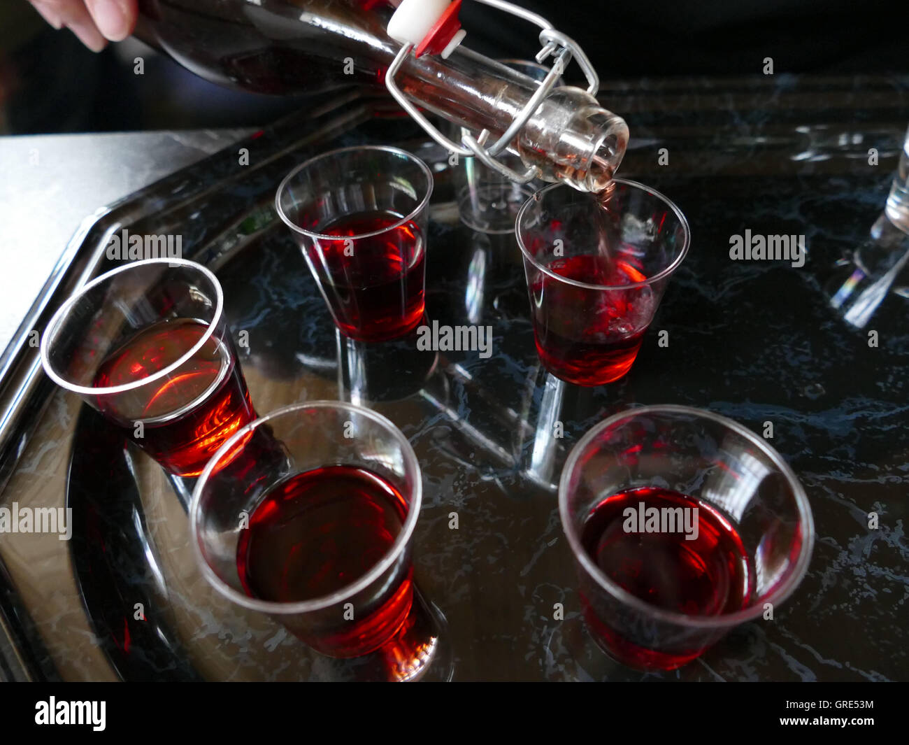 Alcohol bottles spirits liqueurs hi-res stock photography and images ...