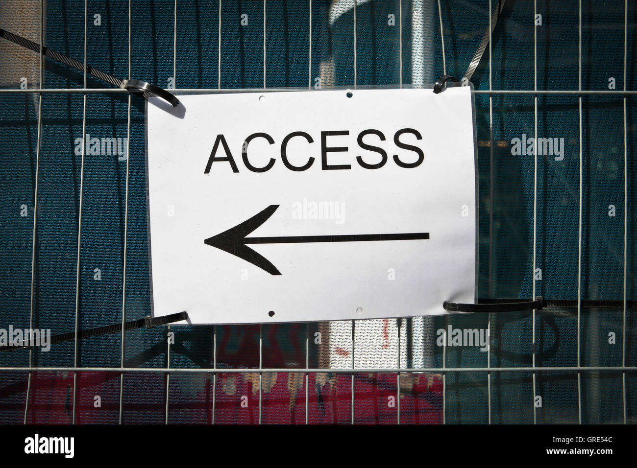 White laminated sign hi-res stock photography and images - Alamy