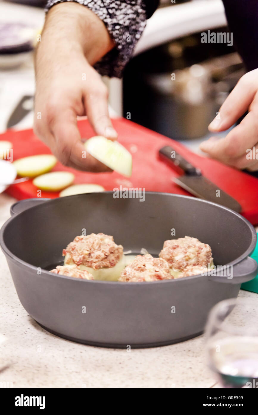 chef at work Stock Photo - Alamy